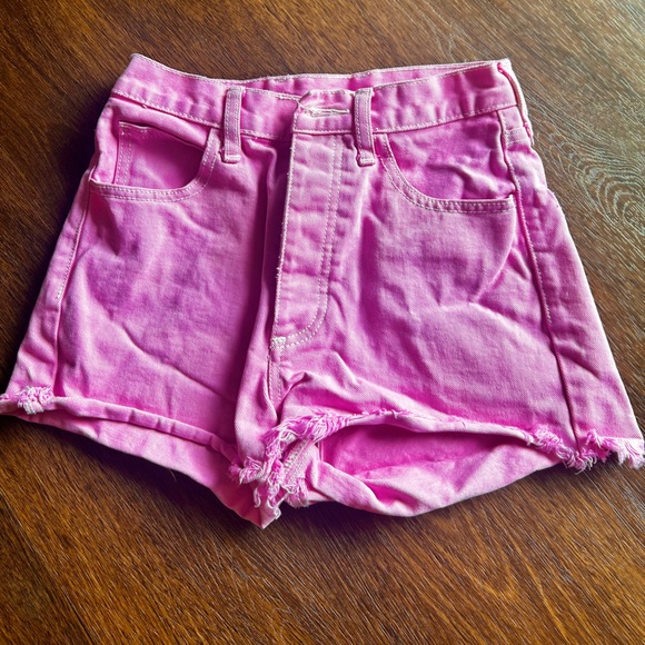 j.galt | Shorts | Barbie Pink Jean Shorts | Poshmark